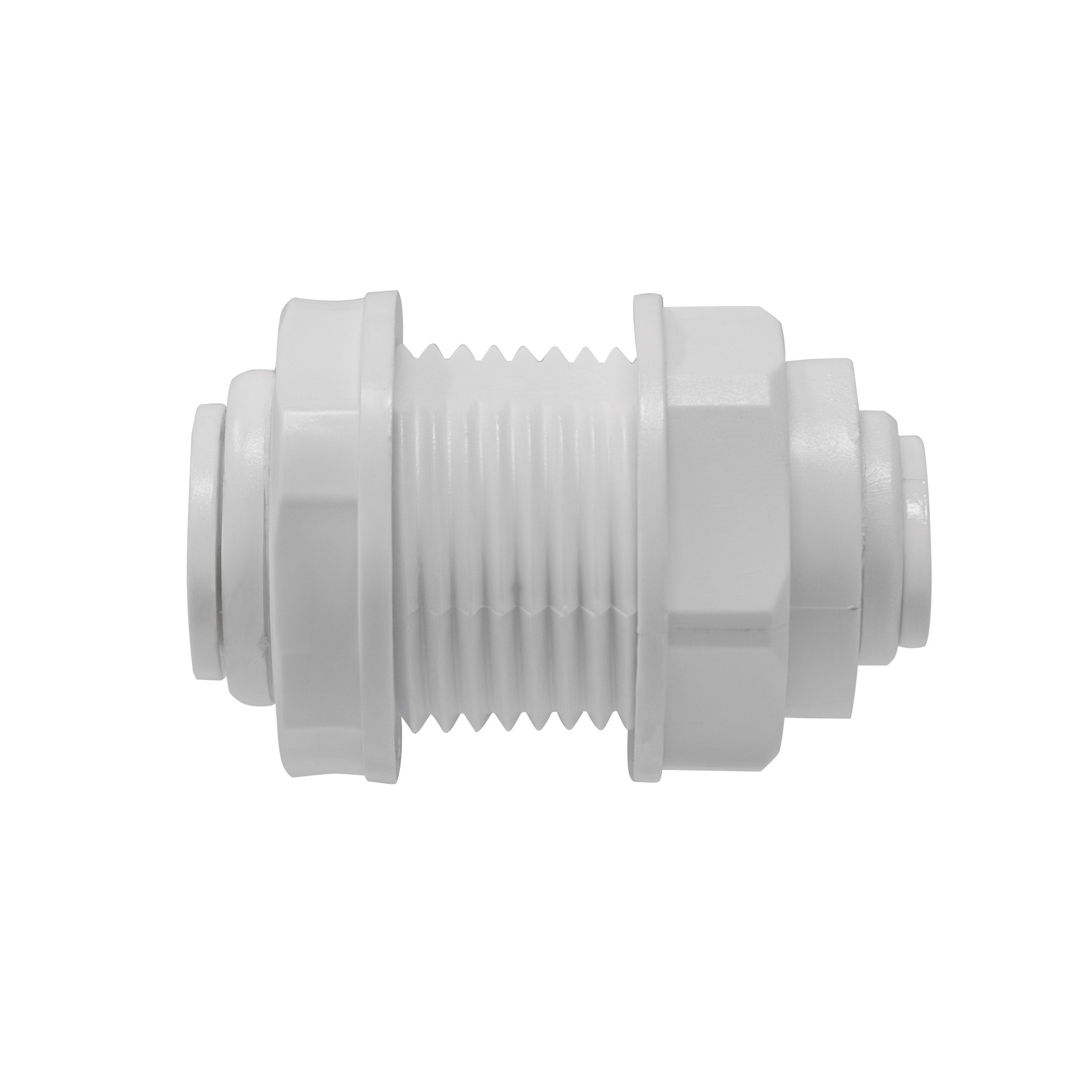 SC Quick connect bulkhead union. 1/4" quick connect x 3/8" quick ...