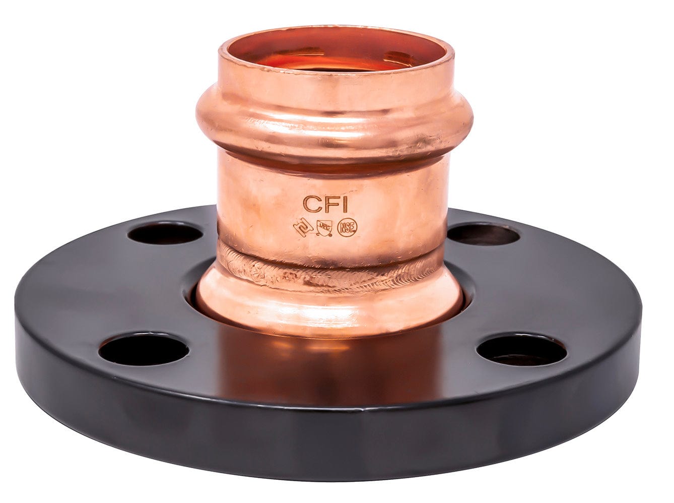 4" Press Companion Flange, 4 Holes Bolt Pattern | Metpure